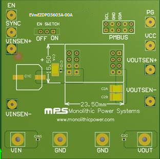 mEZDPD3603AS | mEZ Programmable Power Modules | MPS | Monolithic Power Systems