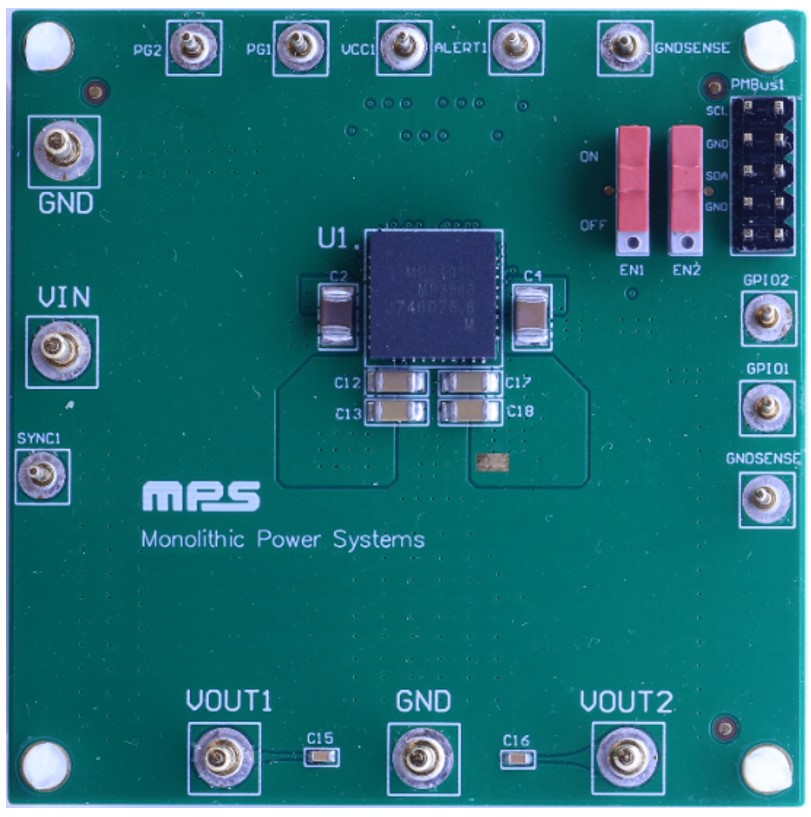mEZDPD4506AS | The mEZDPD4506AS is a configurable DC/DC step-down power module up to 6A and 4 ...
